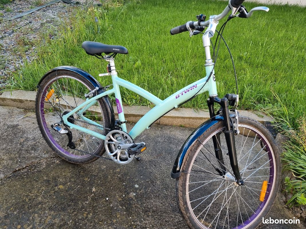 Vélo vtc B twin original 500 26 pouces M - Vélos