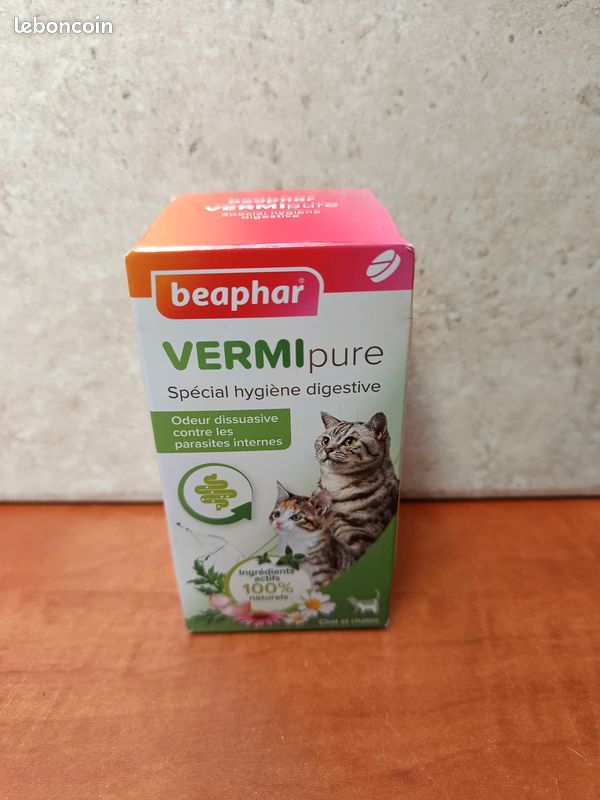 Beaphar VERMIpure chats et chatons - spécial hygiène digestive - Jeux ...