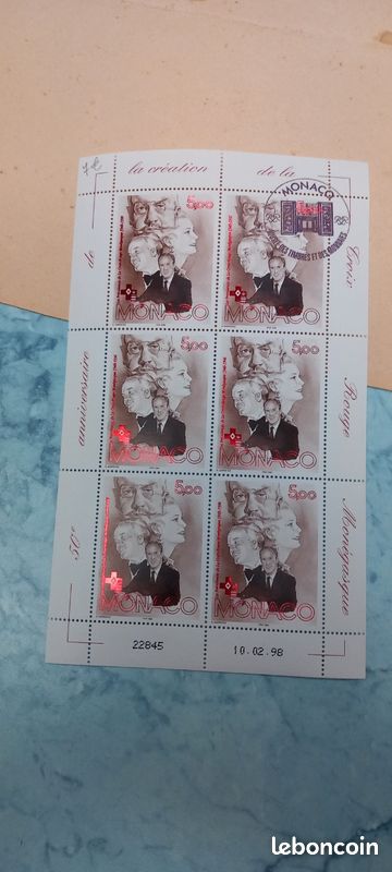 Feuillet de timbres - Collection