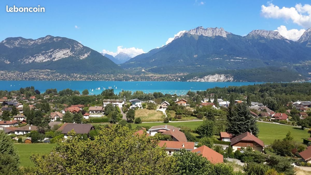 Chalet 8 pers, Panoramique sur le lac d'Annecy - Locations saisonnières
