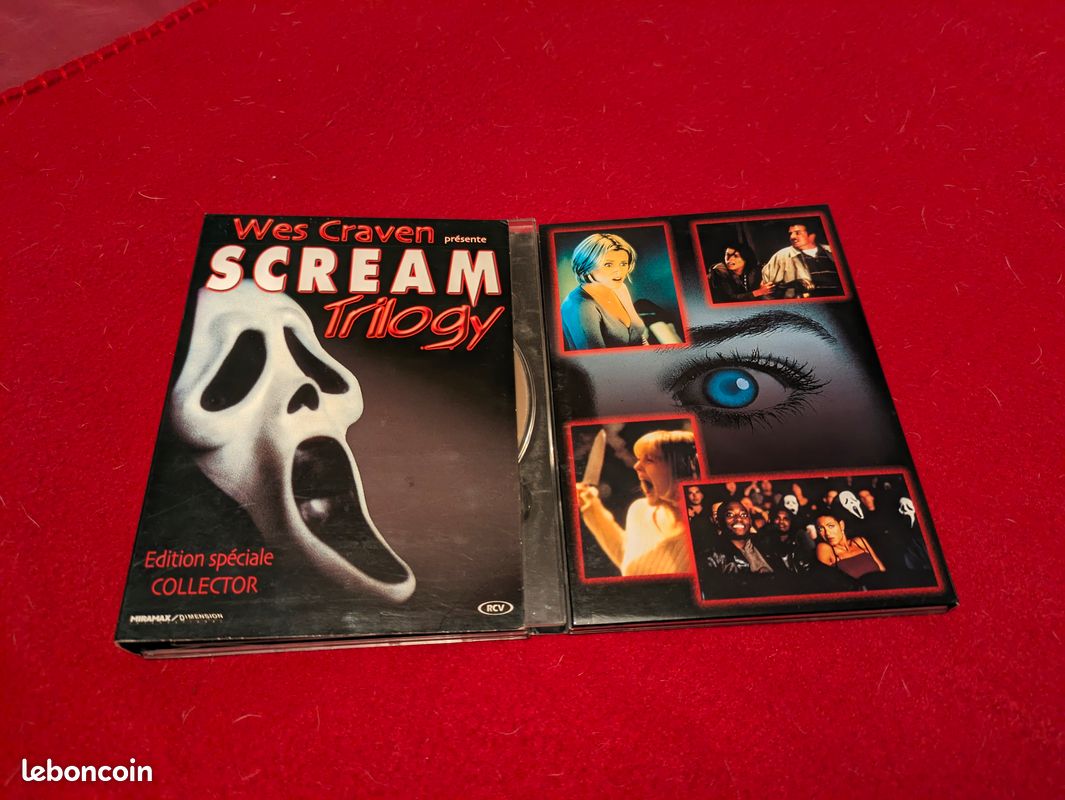COFFRET DVD Scream Trilogy - Edition Spécial Collector - Wes Craven ...