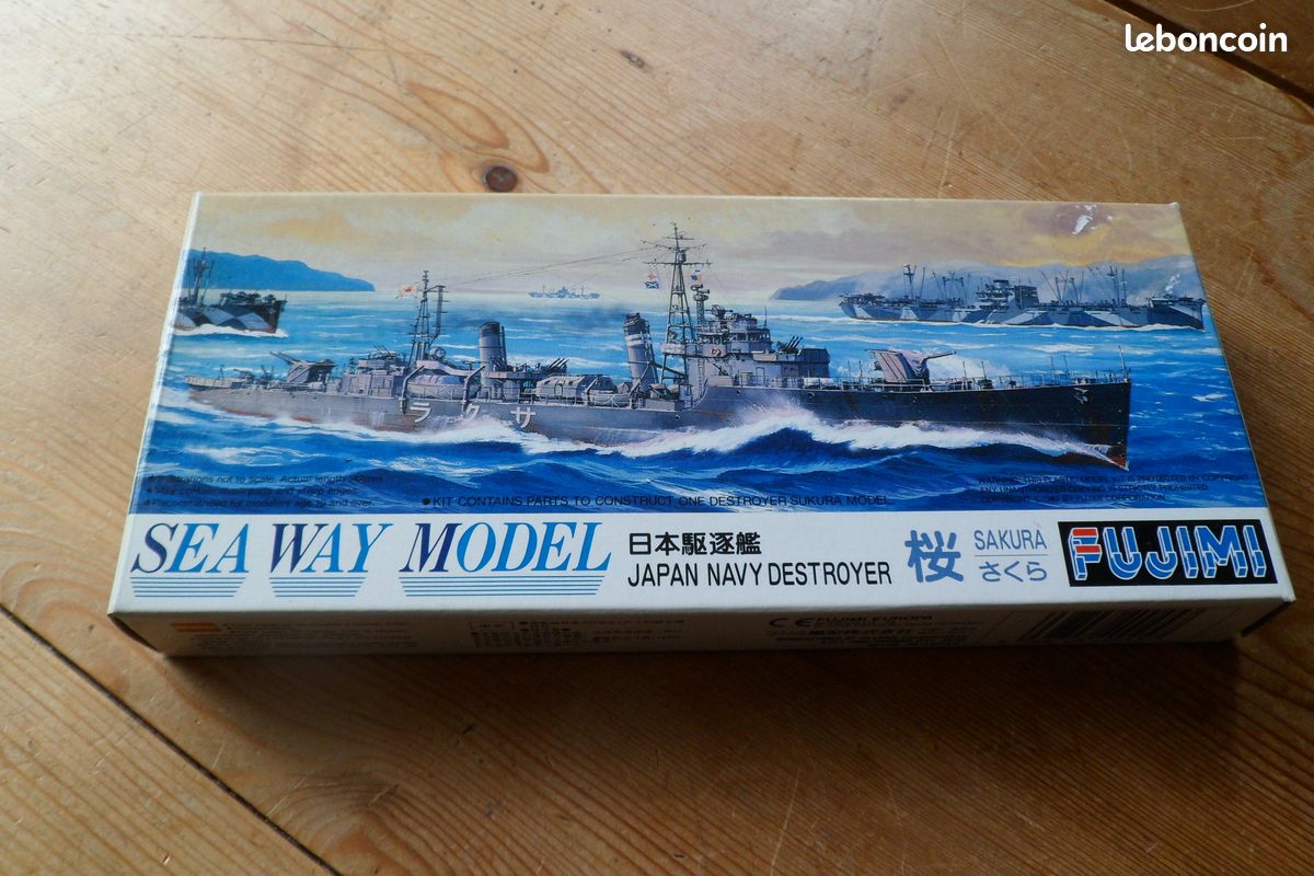 Maquette Fujimi : destroyer japonais Sakura - Modélisme