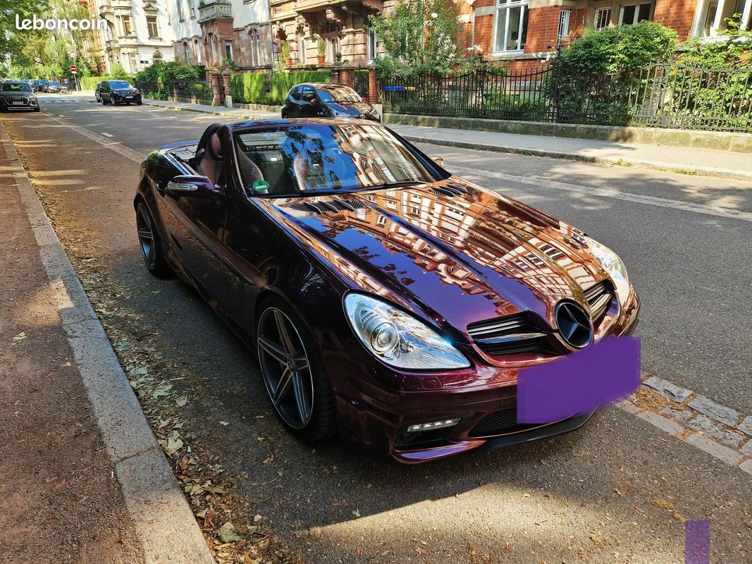 MERCEDES SLK 55 AMG V8 360 Cv Pack Designo (Cuir bi-ton) & Options ...
