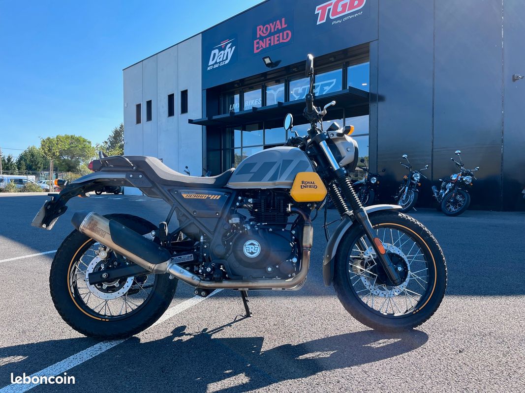 SCRAM 411 Royal Enfield - Motos