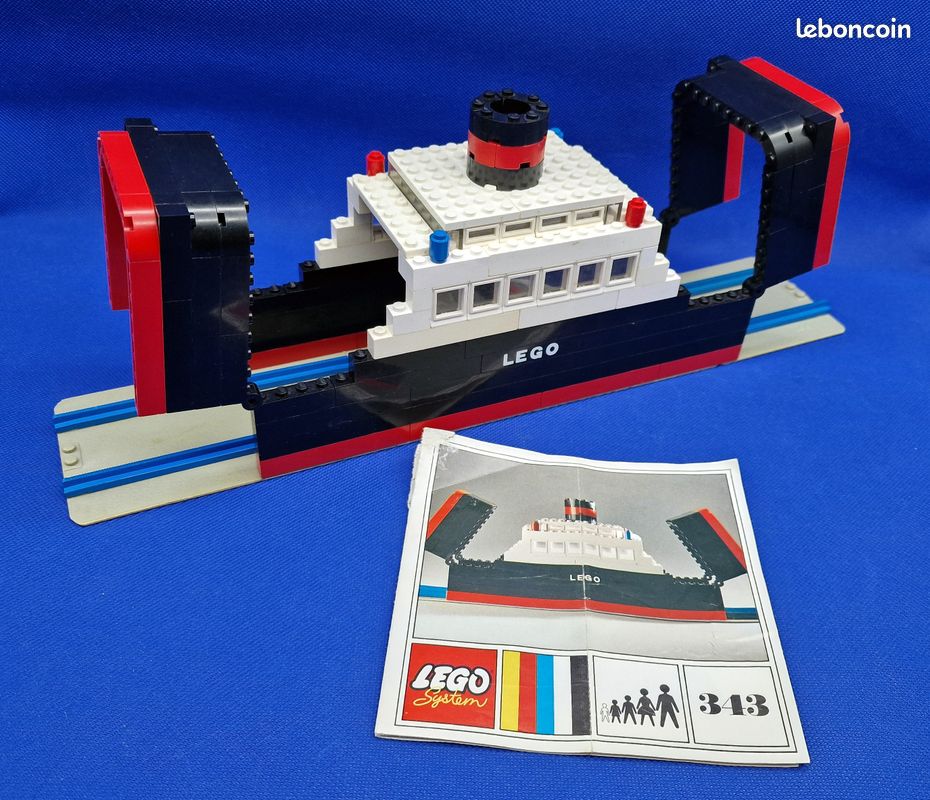 Lego Vintage - Ferry boat Réf 343 - Jeux & Jouets