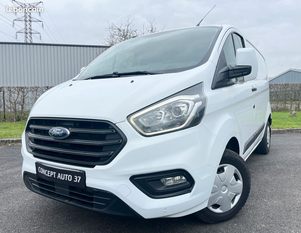 (17 491 HT) FORD TRANSIT II CUSTOM 2.0 ECOBLUE 130ch FG300 1°MAIN CLIM ...