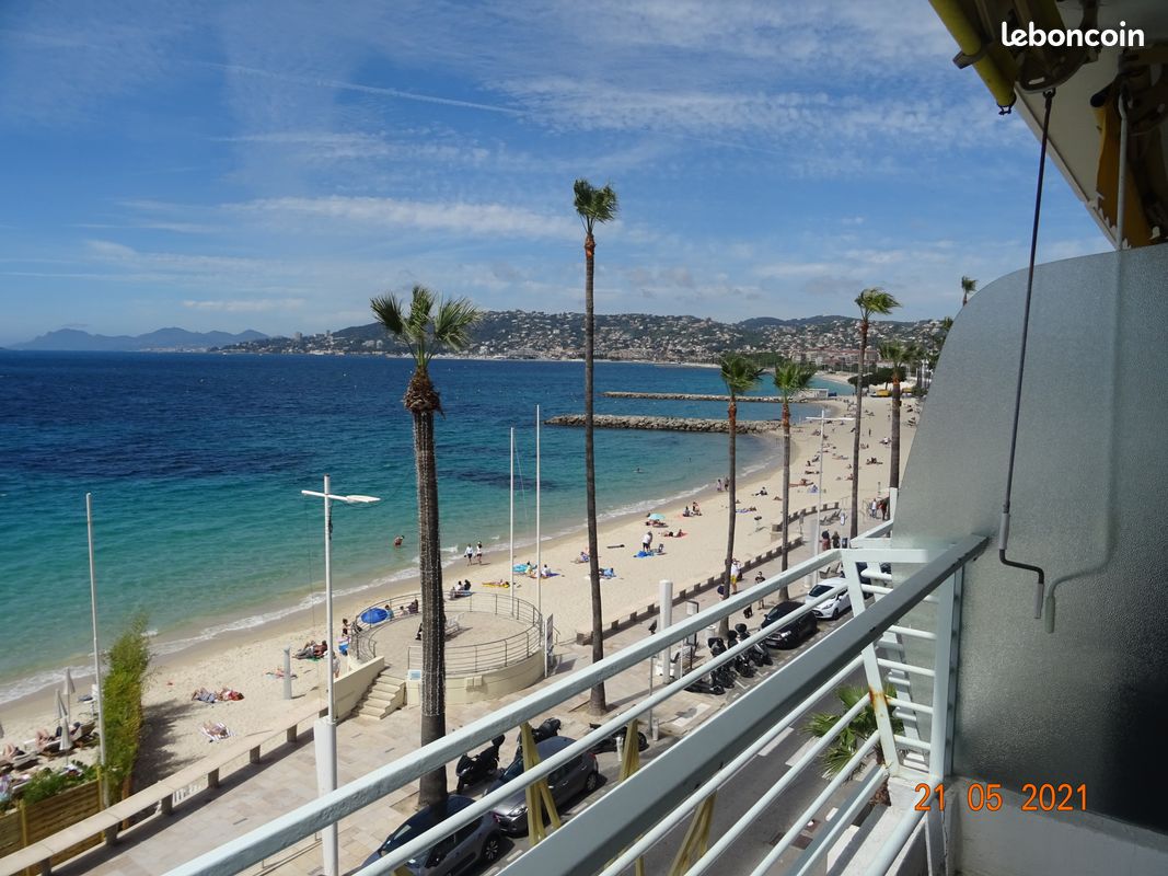 Appartement front de mer Juan Les Pins - Locations saisonnières