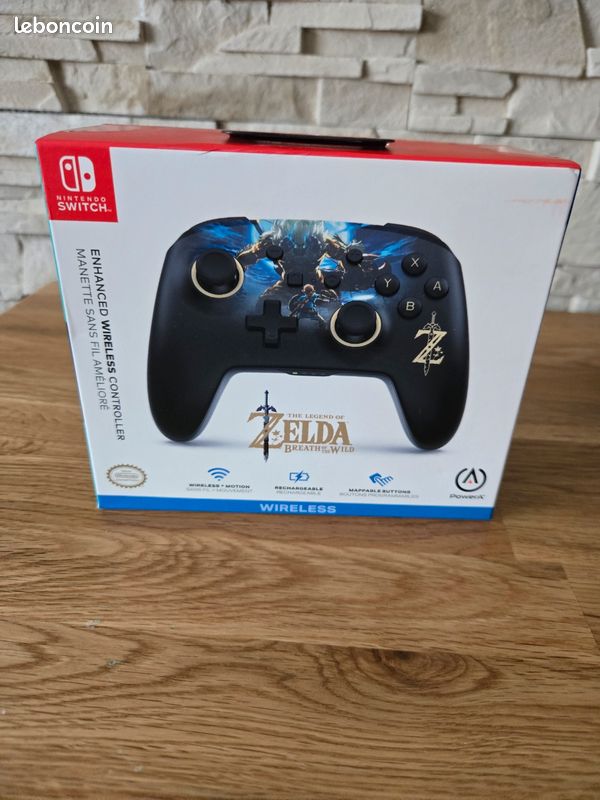 Manette switch zelda neuve - Consoles