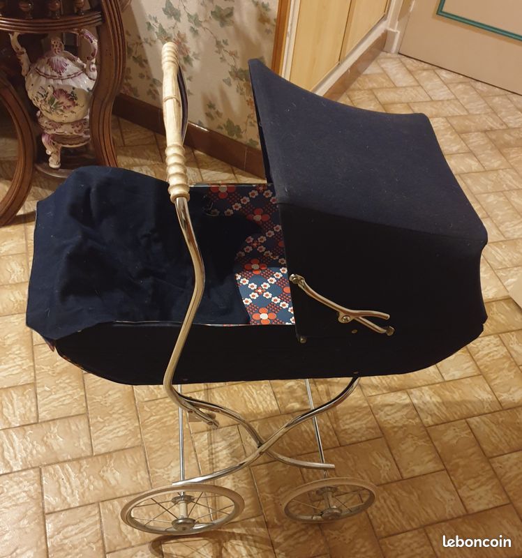 Landau vintage pour poupée - Jeux & Jouets