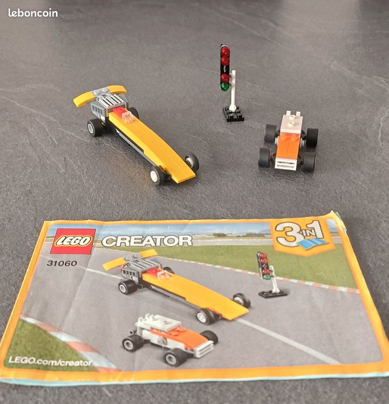 Lego 31060 complet 3 en 1 Le spectacle aérien - Jeux & Jouets