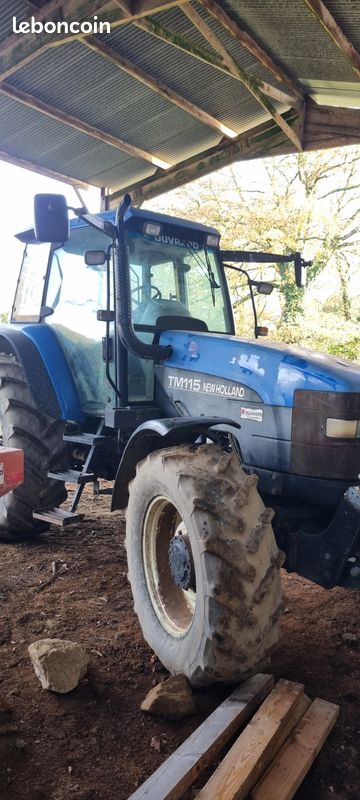 Tracteur new holland tm115 - Tracteurs
