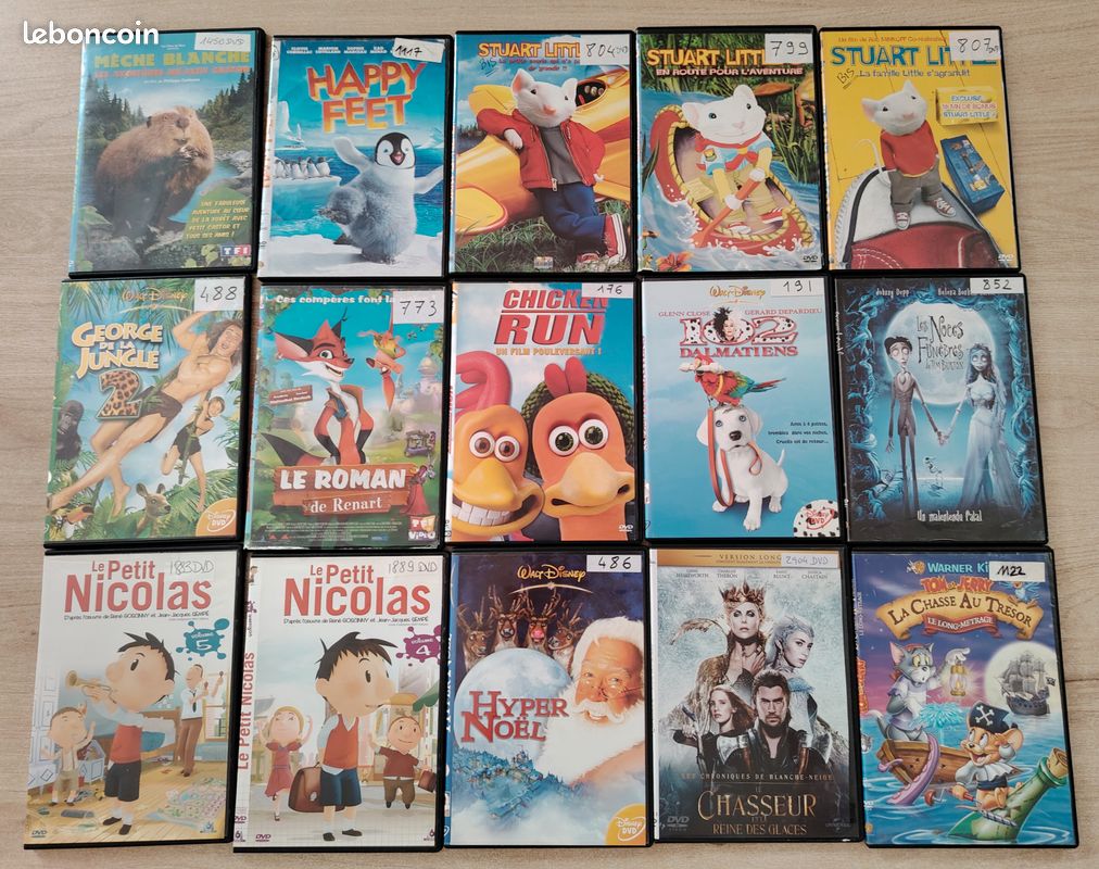 Lot DVD enfants - DVD - Films