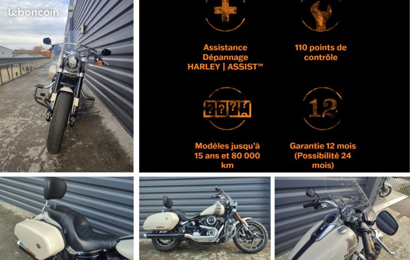 HARLEY DAVIDSON – SOFTAIL SPORT GLIDE – FLSB – 107ci 1745 – A2- Duo ...