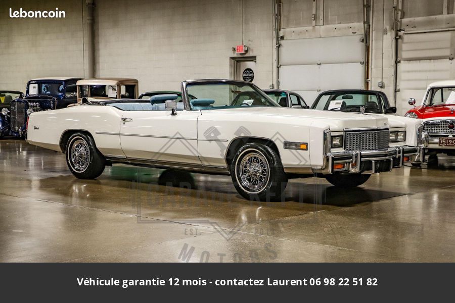 Cadillac Eldorado 500ci 8.2l v8 1976 tout compris - Voitures