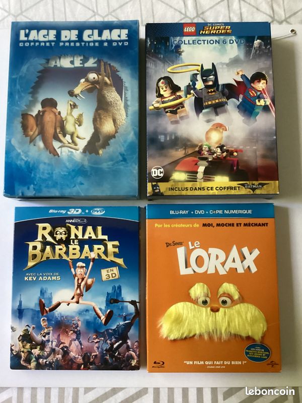 DVD et BLU-RAY (lot de 4 coffrets) - DVD - Films