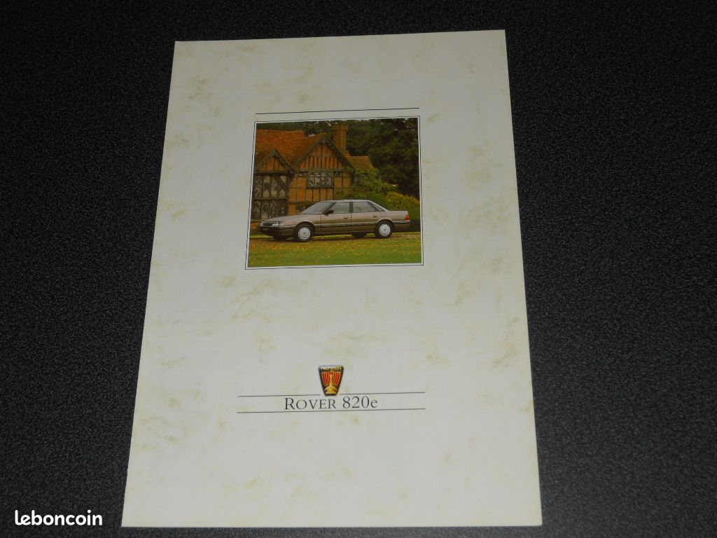 ROVER 820e et 827i- 3x brochures catalogues - années 1990 - Livres