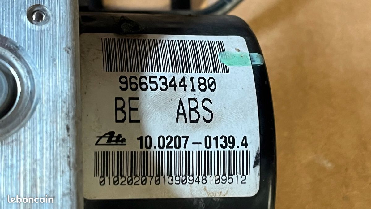 Bloc abs 9665344180 - Équipement auto