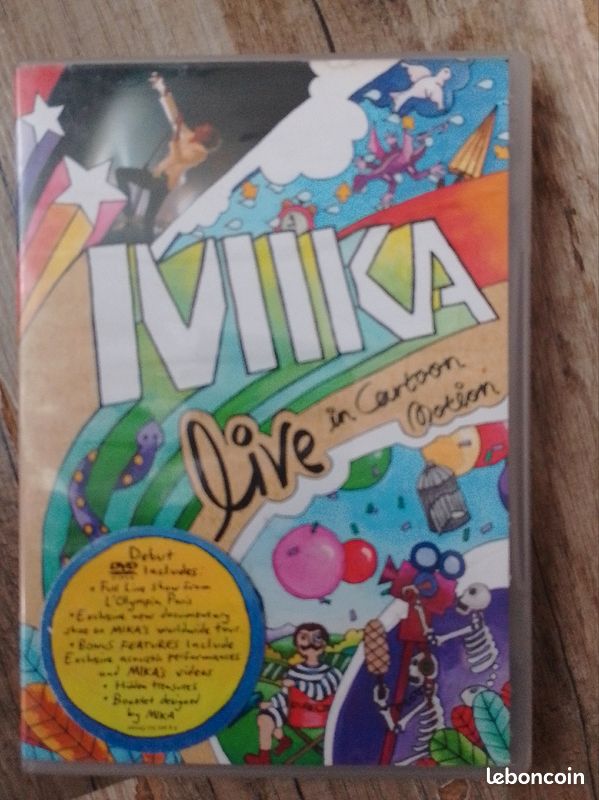 Live In Cartoon Motion - Mika Mika - DVD - Films