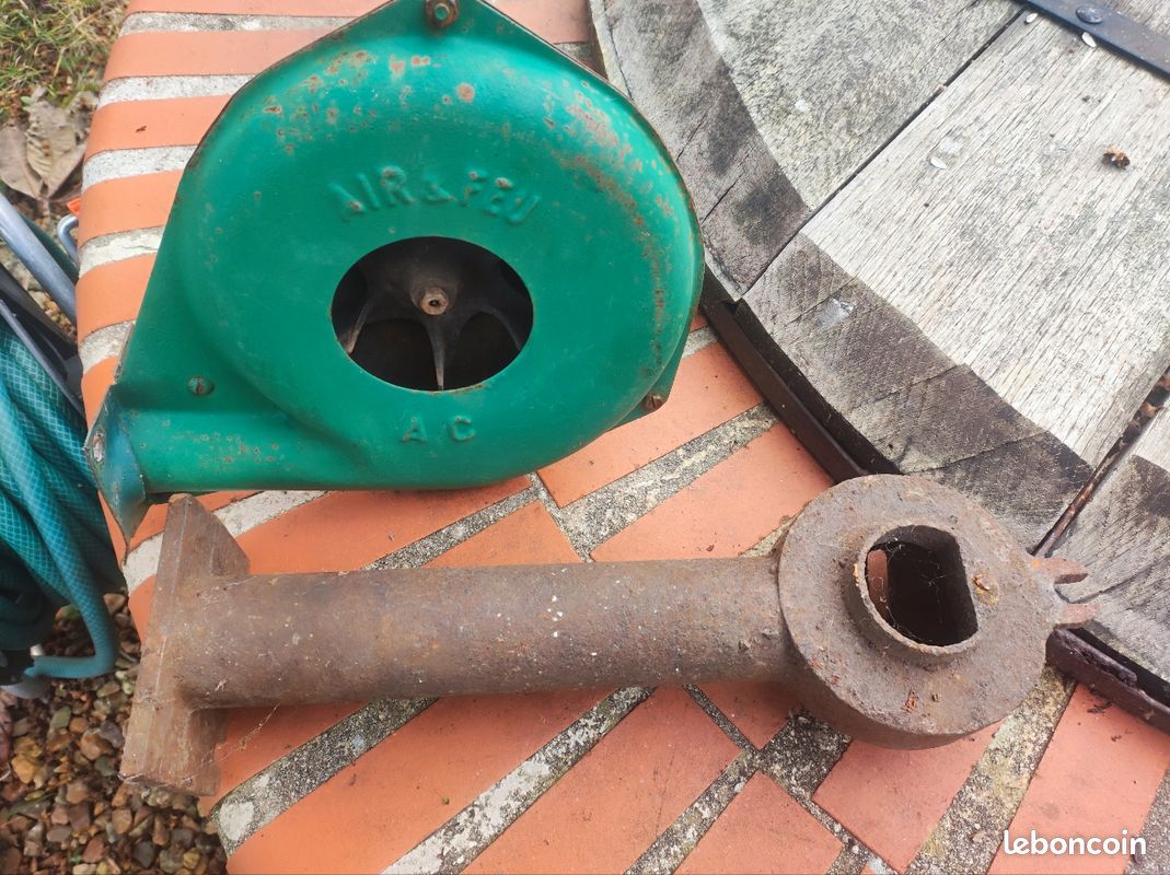 Ventilateur ou soufflet de forge - Bricolage