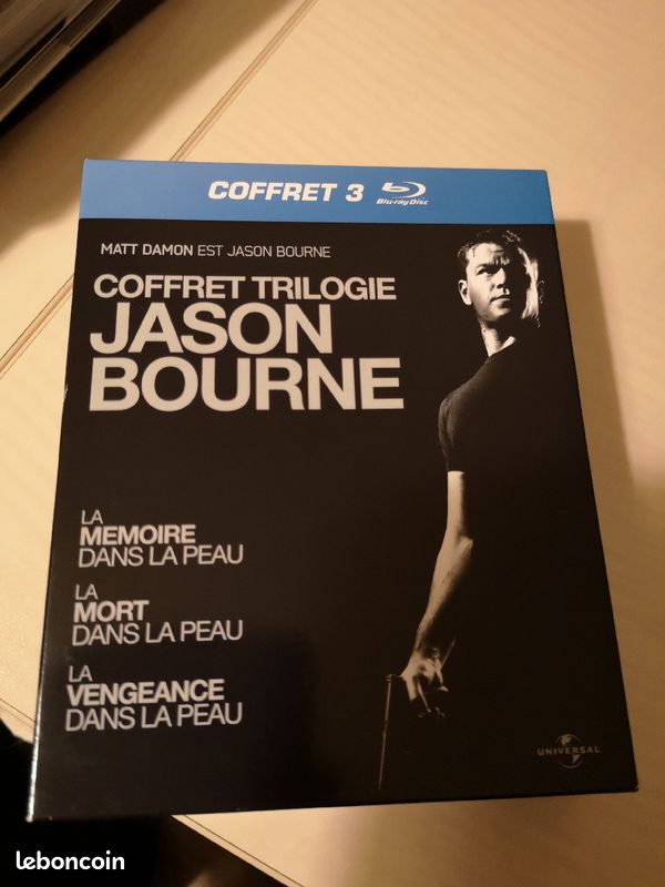 Coffret Blu ray trilogie Jason Bourne - DVD - Films