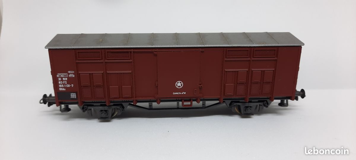 Train wagon fourgon roco ho réf 46000 (1 - Modélisme