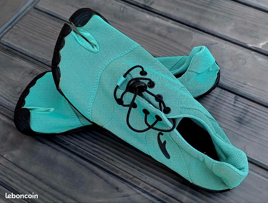 Barefoot tabi Freet turquoises - Chaussures