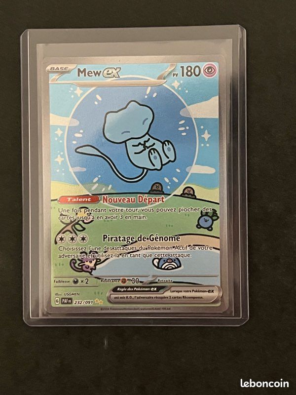 Mew ex alternative shiny 232/091 - Collection