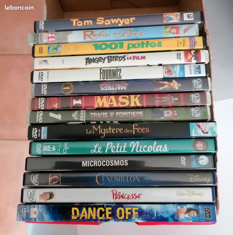 Lot 14 vidéos jeunesse et tout public - DVD - Films