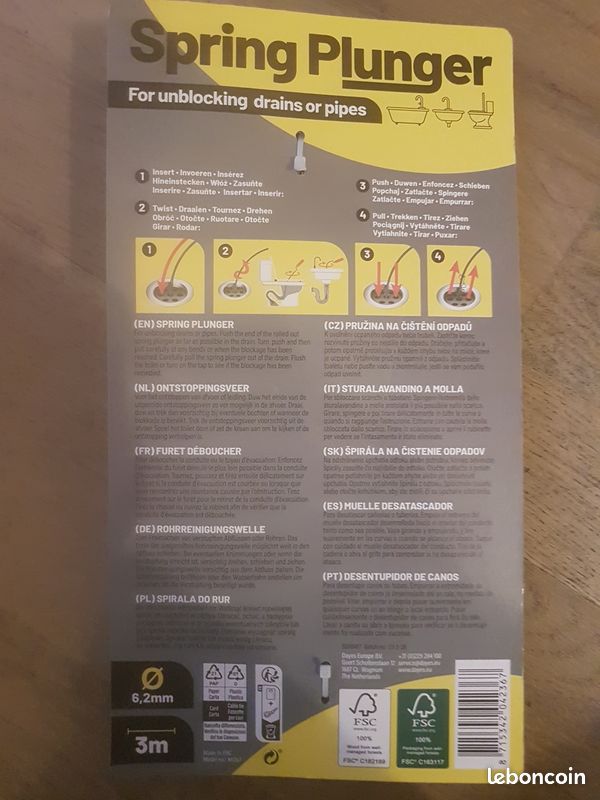 Furet déboucheur Neuf - Bricolage