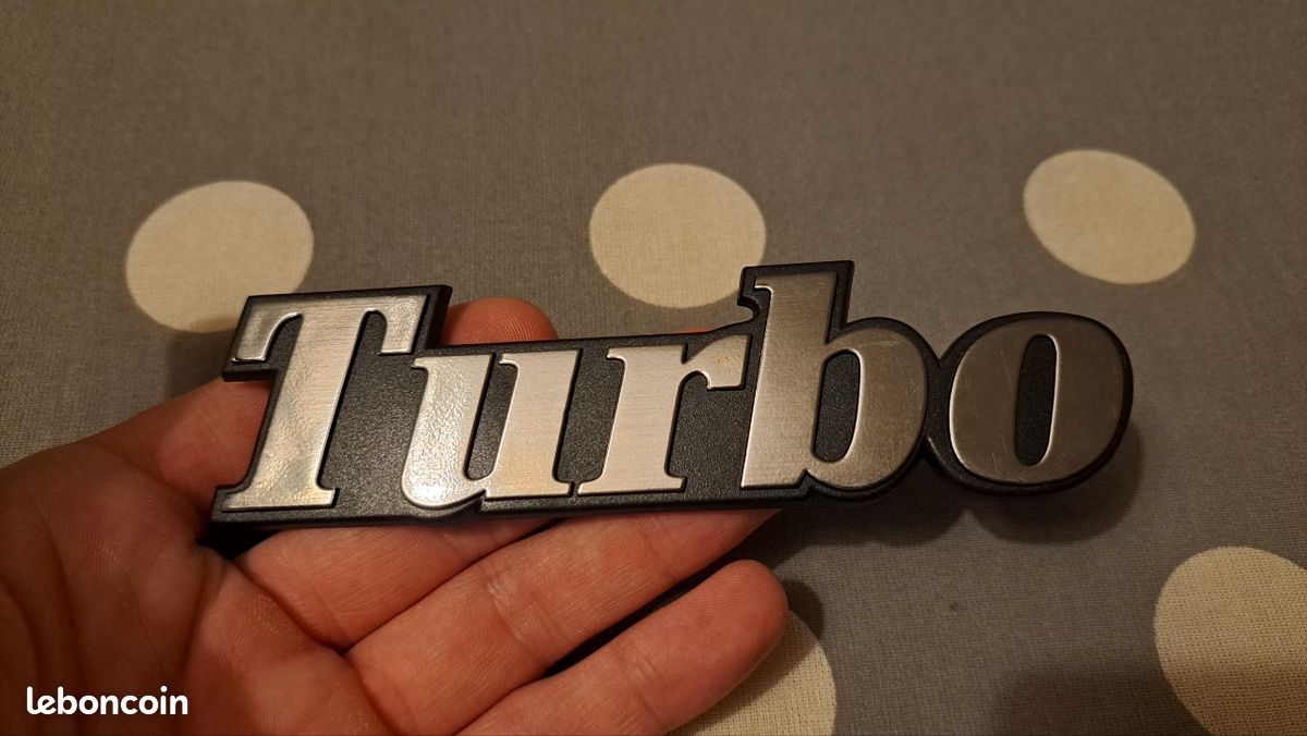 Logo insigne neuf Renault 5 Turbo - Équipement auto
