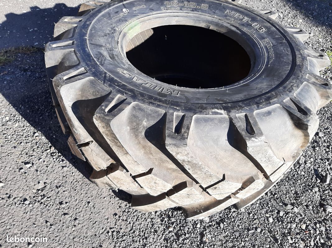 Pneu Mitas MPT-03 18-19.5 neuf - BTP - Chantier gros-oeuvre