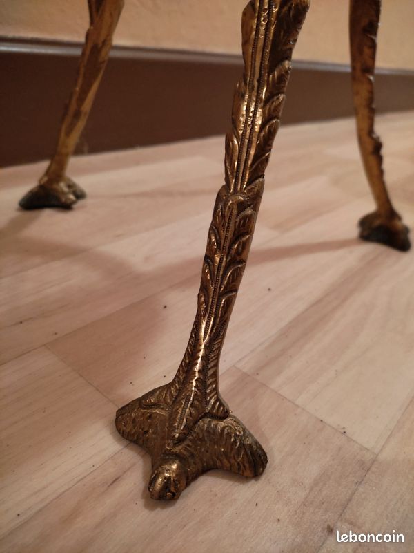 Guéridon marqueté - Antiquités