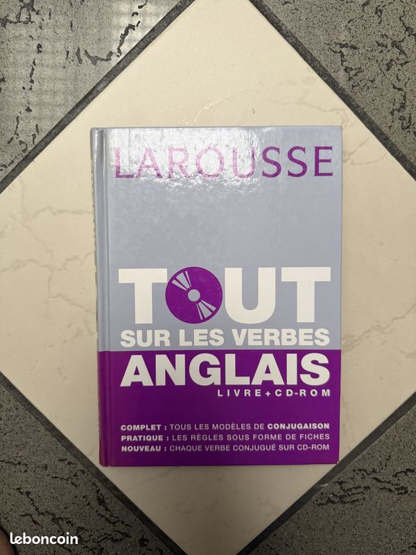 Tout sur les verbes anglais (Livre + CD-ROM) – Larousse – Neuf avec CD ...