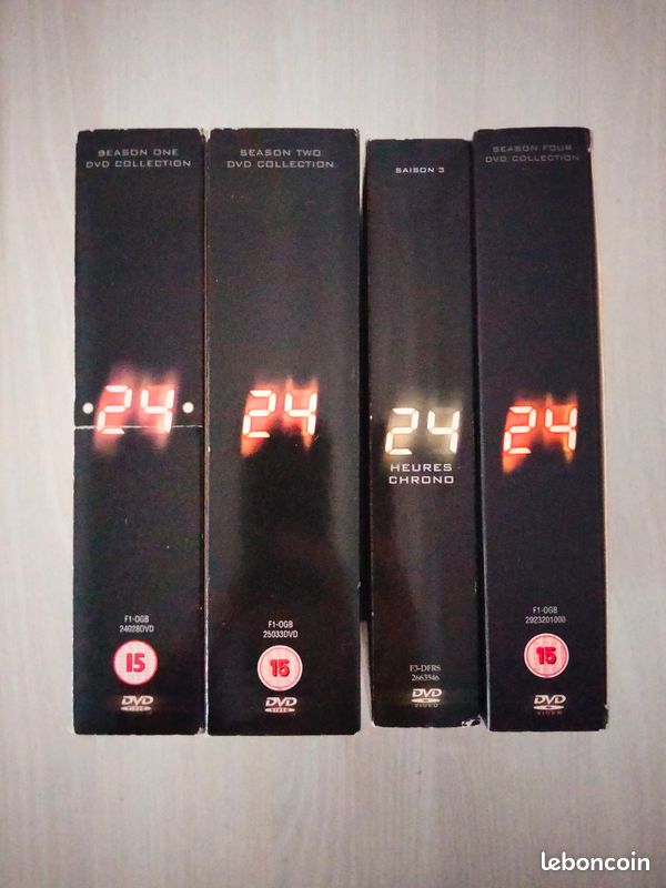 DVD 24h chrono VO - saisons 1 à 4 - DVD - Films