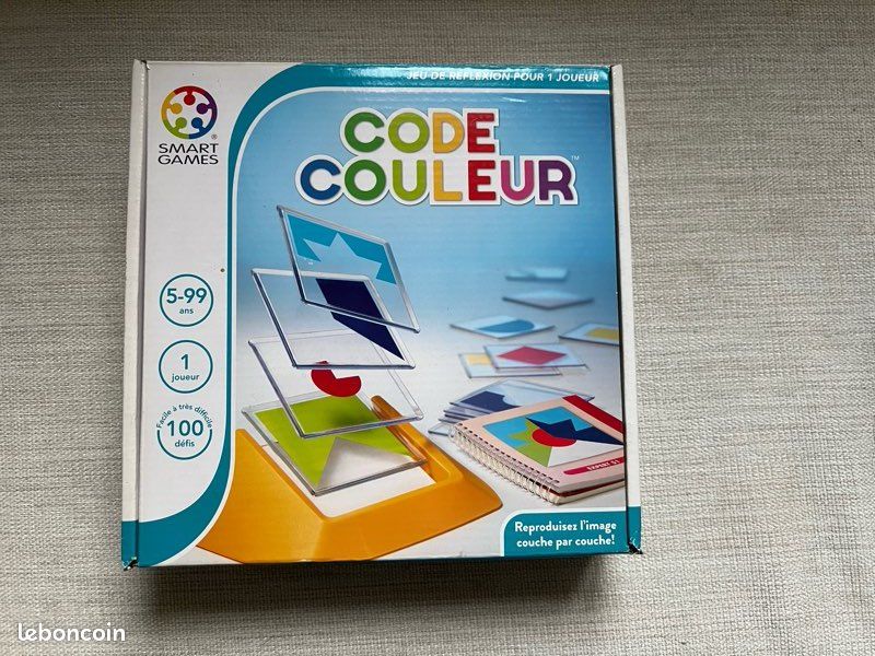 Smart games code couleur - Jeux & Jouets