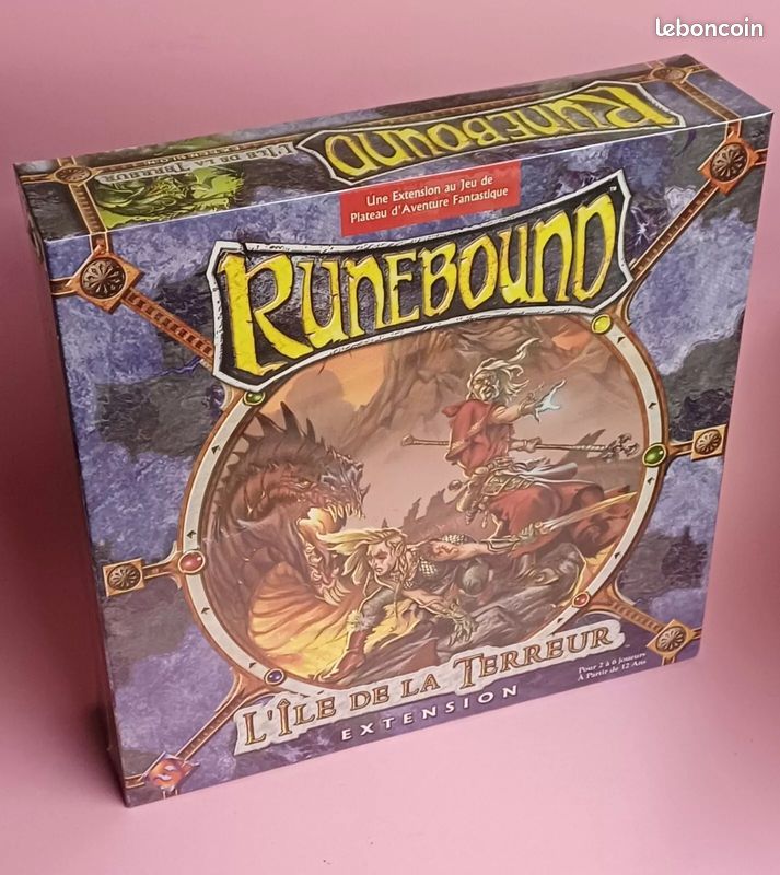 Runebound : l'ile de la terreur (neuf sous blister) - Jeux & Jouets