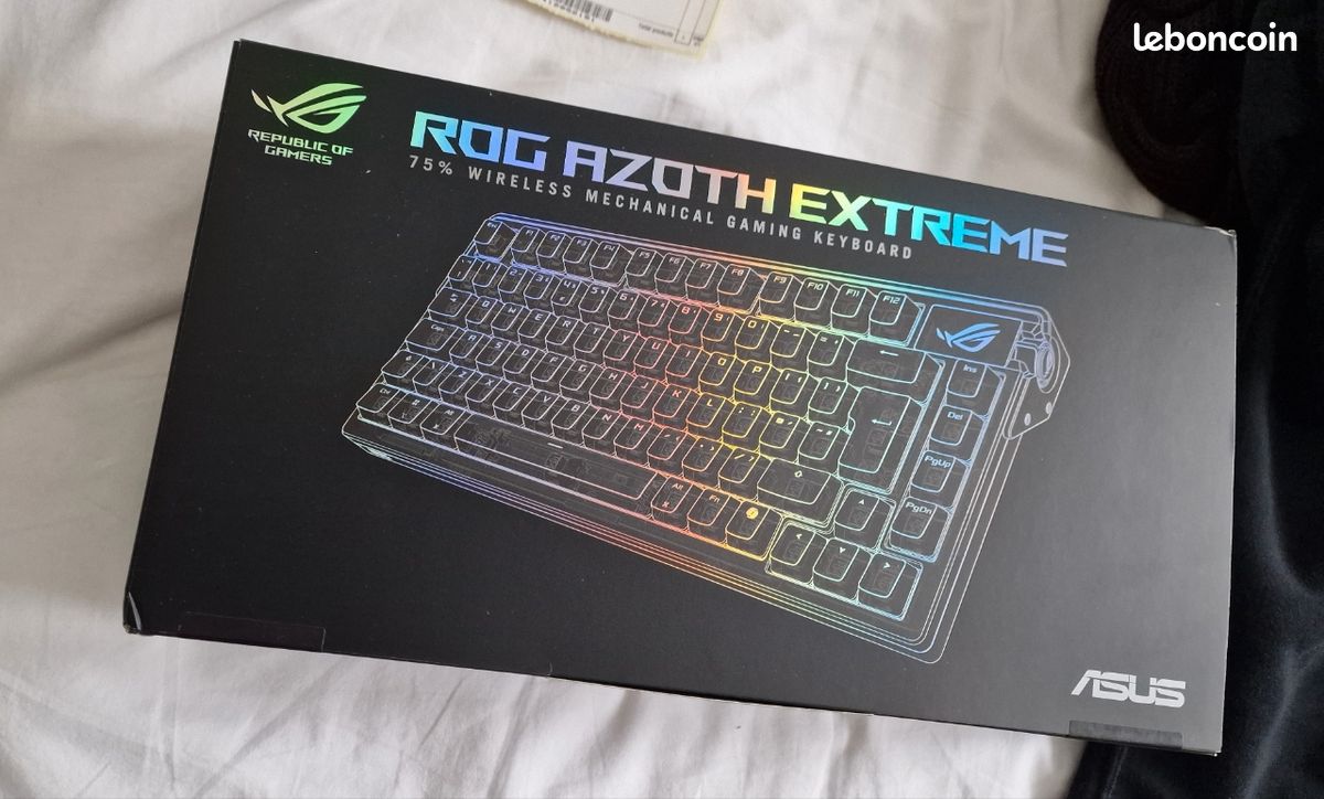 ASUS ROG Azoth Extreme Clavier sans fil, TKL 75% COMPACT - Neuf ⌨️ 🎮 ...