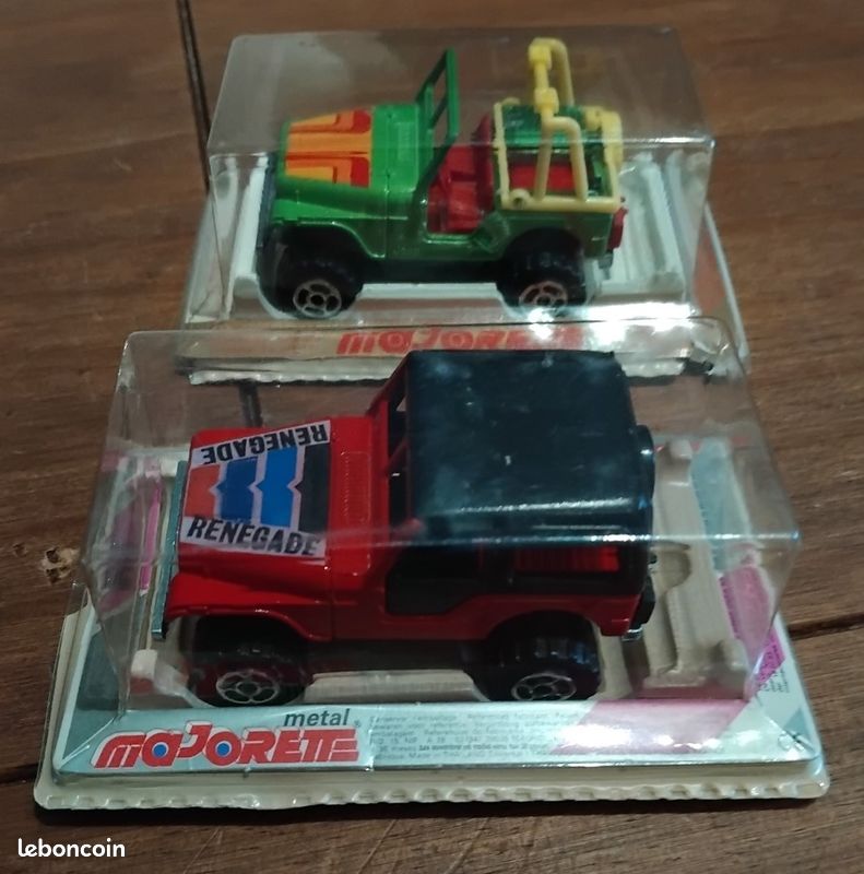 Lot 2 majorettes jeep année 80 90 - Collection