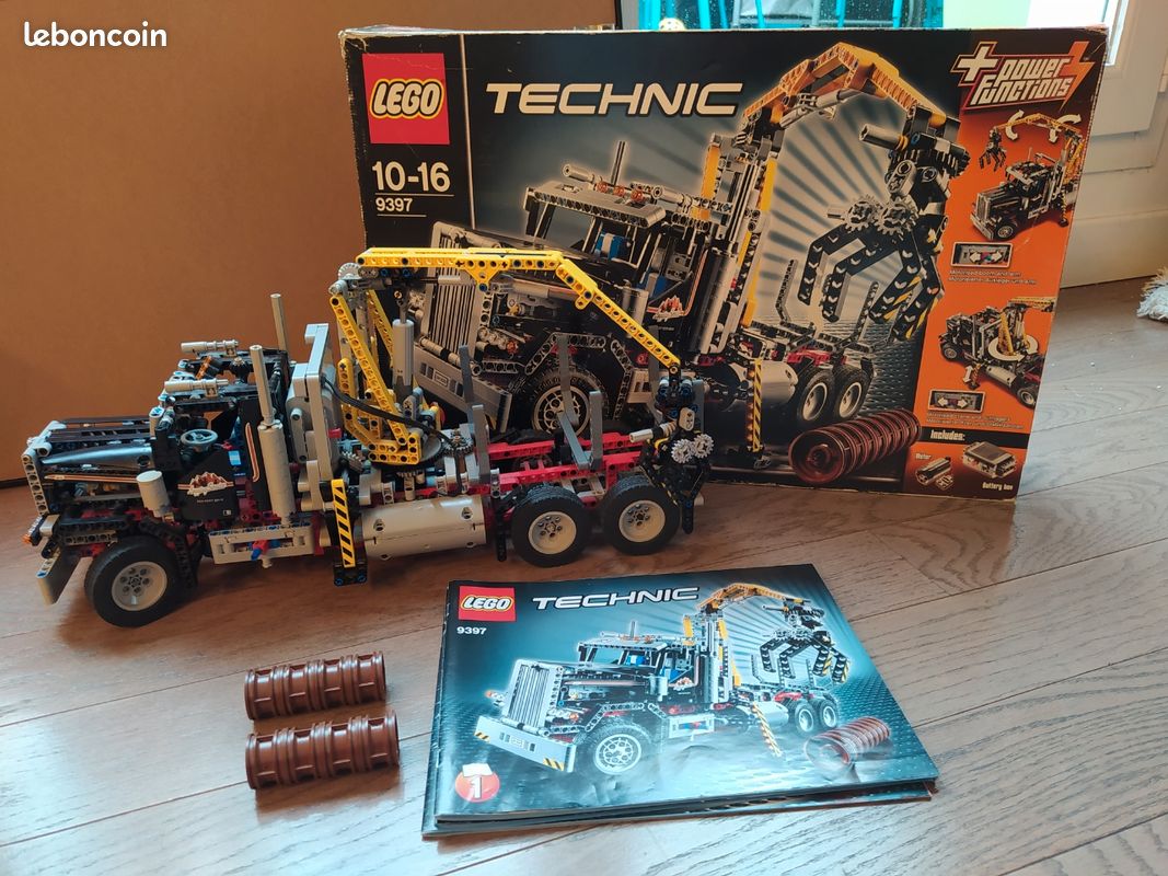 Lego technic 9397 - Camion de transport - Jeux & Jouets