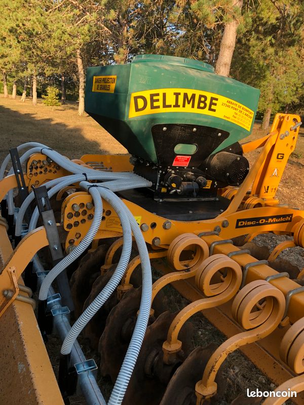 Agrisem Disc O Mulch 3 mètres Equipé d'un semoir petites graines ...