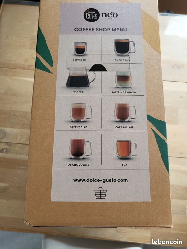 ☕ Machine à café Krups Néo Latte – Blanche – Neuve - Électroménager