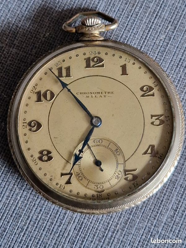 Ancienne montre gousset Plaqué Or - Collection