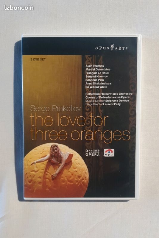 Prokofiev, The love of three oranges, Laurent Pelly - DVD - Films