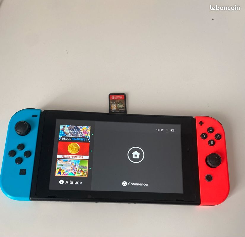 Kit complet Nintendo Switch + zelda TOTK - Consoles