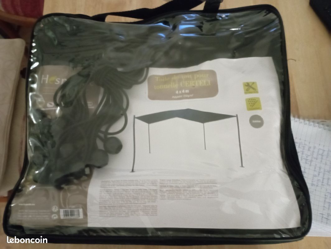 Toile de toit pour tonnelle - Décoration