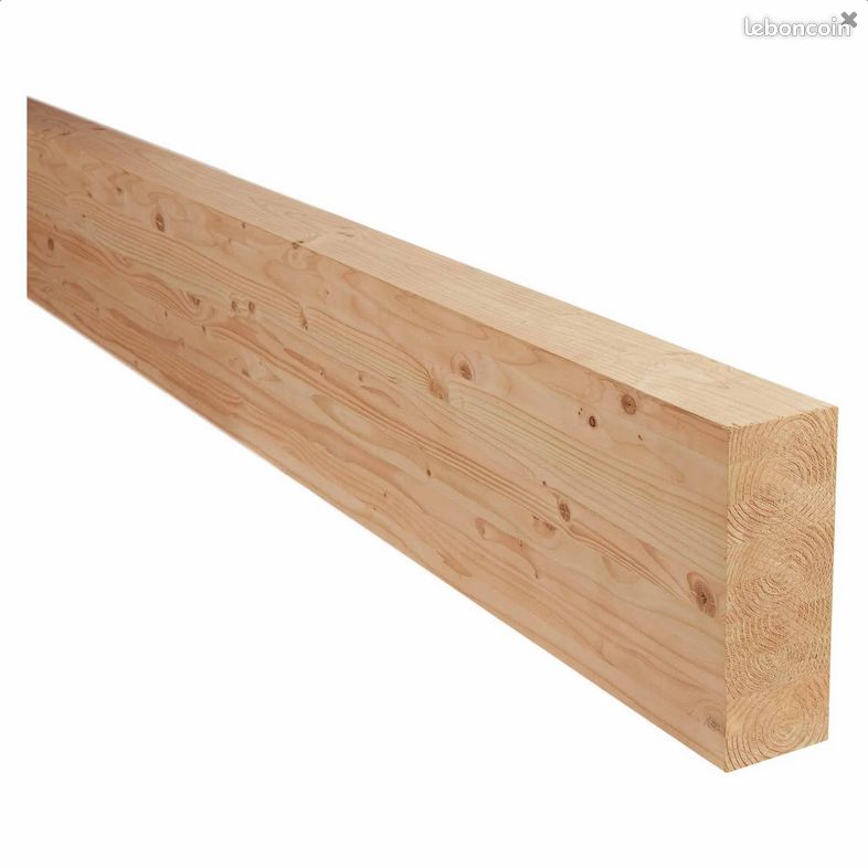 Poutre Bois Lamellé-collé Douglas 80mm x 280mm x 1M BLC GL24H m4 ...