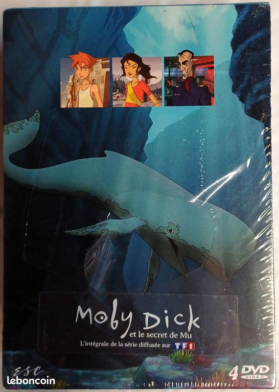 Coffret 4 dvd MOBY DICK et le secret de Mu intégrale de la série - DVD ...