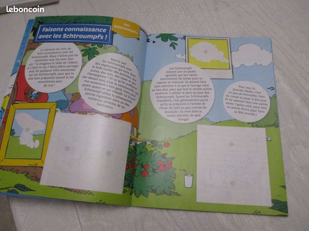 Album schtroumpf + 240 images annee 2016 - Collection