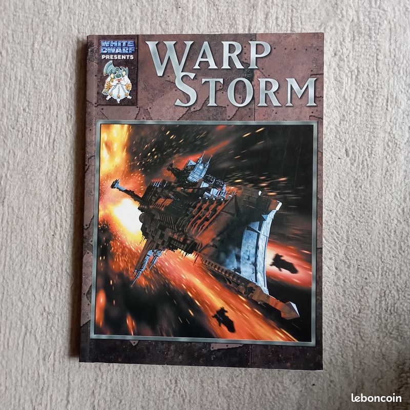 Livre de règle WARP STORM pour le jeu Battlefleet Gothic Warhammer ...
