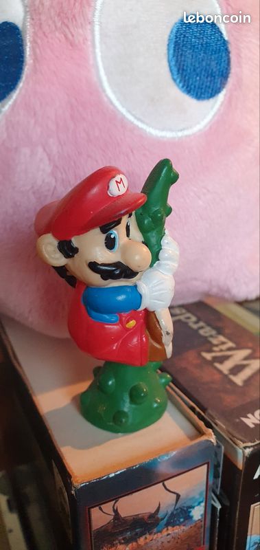 Figurine jeu video Mario Bros cactus 1989 Nintendo - Collection